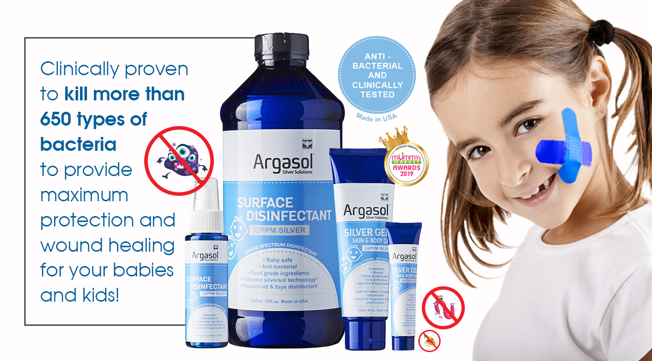 Clinically Proven SilverSol Solution Protection - Argasol